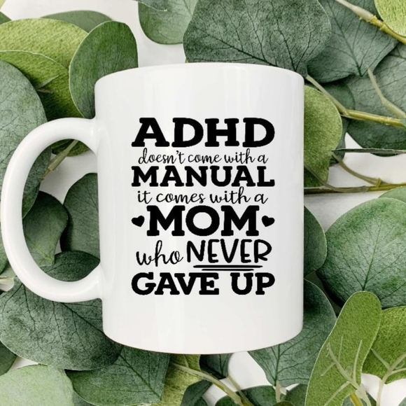 Dining | Mom Mug Adhd Mom Gift For Mom Coffee Mug | Poshmark